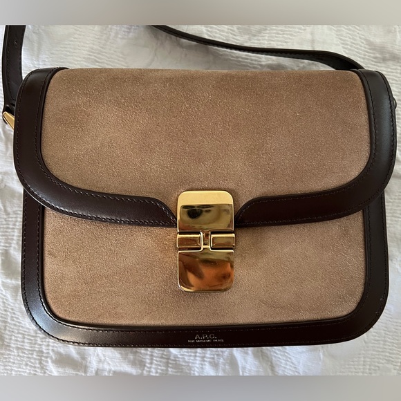 A.P.C. | Bags | Apc Suede Grace Bag | Poshmark